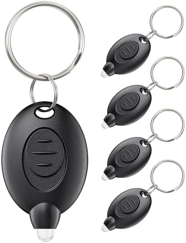 Pawfly 5 Pack LED Keychain Flashlight Mini LED Keychain Light 12 Lumen ...