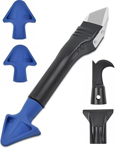 Silicone Caulking Tools 6 in 1,Caulk Removal Tool for Removal and ...