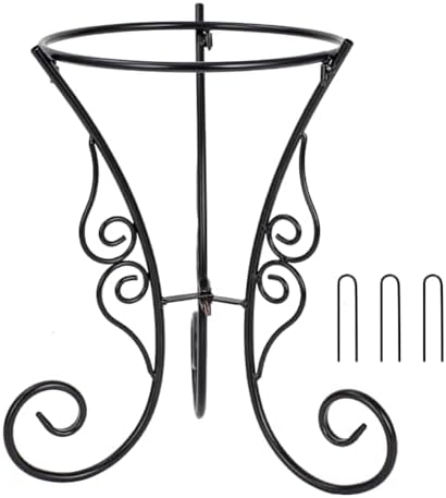 Amazon.com: Stargarden Gazing Ball Stand, Metal Gazing Globe Stand for ...