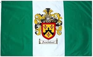 Amazon.com : Armistead Family Crest / Coat of Arms Flag. Large 3 ft. x ...