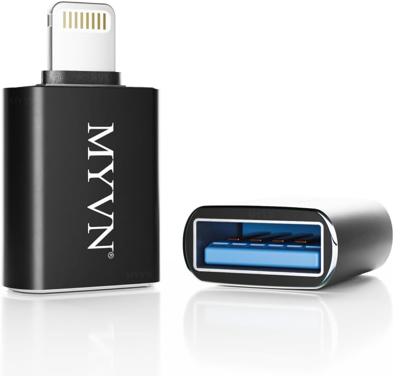 Kanget USB Type A OTG for iPhone/iPad, Compatible with iOS 13 and Later ...