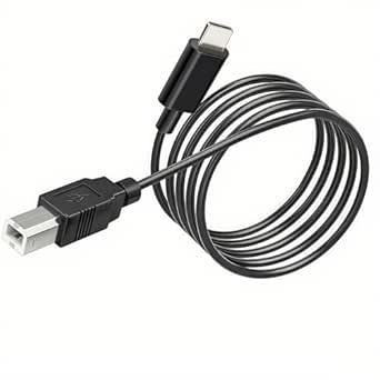 Amazon.com: USB B to USB C Printer Cable 3ft, Scanner Type-B to USB-C ...