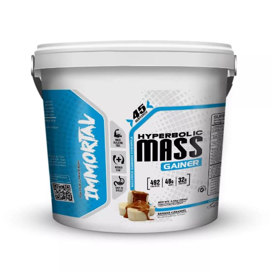 Immortal Hyperbolic Mass Gainer (Chocolate, 10 lbs) : Amazon.in: Health ...