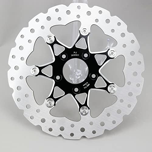 Amazon.com: POWER JAMES Black 11.8" Floating Front Brake Rotor Disc for ...