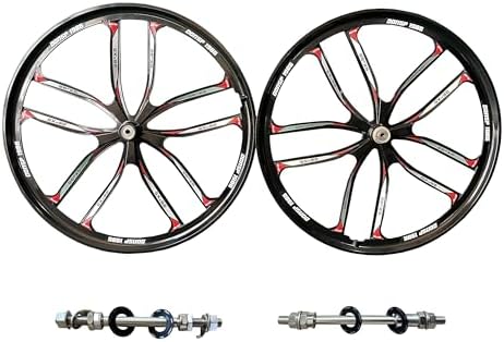 Amazon.com : 26 inch Mag Wheel Set Rims Front & Rear 100x120mm for ...
