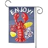 Amazon.com : Toland Home Garden 112591 Lobster Clam Bake summer Flag ...
