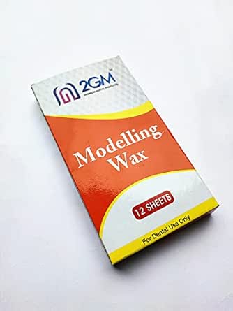 2GM Dental Modelling Wax - 200g, Precise Dental Wax for Shaping ...