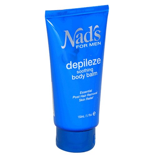 Amazon.com : Nad's Depileze Soothing Body Balm for Men, 5.1 oz (150 ml ...