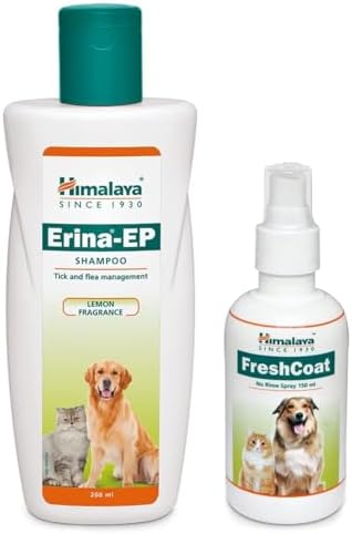 Buy Himalaya Erina-Ep Shampoo 200Ml & Himalaya Fresh Coat, 150 Ml, 1 ...