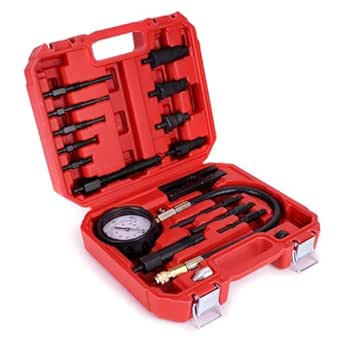 Amazon.com: MPLUS 18pcs Diesel Engine Cylinder Compression Tester ...