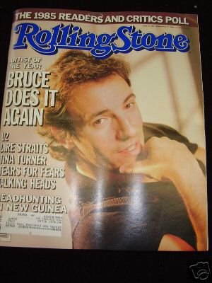 Bruce Springsteen - Rolling Stone Magazine - #468 - February 27, 1986 ...