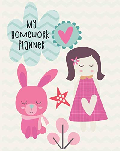 My Homework Planner (Pink): A Planner for Young Students with ADHD and ...