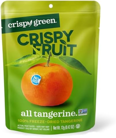 Amazon.com: Crispy Green Natural Freeze-Dried Fruit, Tangerine Single ...