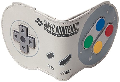 Bioworld Nintendo Snes Controller Shaped Bi-Fold Wallet, Multi-Colour ...