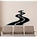 Amazon.com: Road Wall Vinyl Decal Tire Tracks Rally Race Highway ...