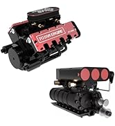 Amazon.com: XMBRICDIYY Five-Cylinder Radial Engine Kits That Runs, 1:6 ...