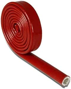 Pyrojacket Thermo Glass Fibre Firesleeve Silicone Coated Glass - Red ...
