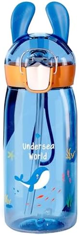 FunBlast Cute Water Bottle with Sipper – Space Theme Water Bottle for ...