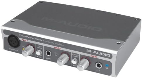 Amazon.com: M-Audio Firewire Solo US35030 Firewire Audio Interface ...