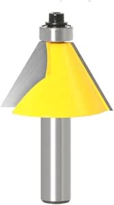 Amazon.co.jp: Lcuihua-Router 8mm 6mm 1/4in 12mm 1/2" Shank Chamfer ...