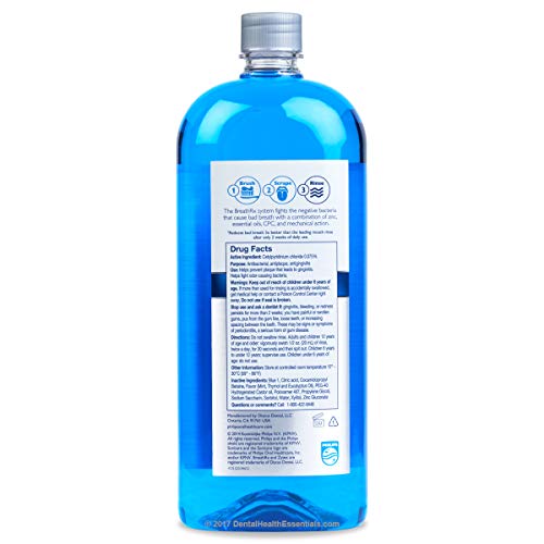 BreathRx DIS365 Mouth Rinse 33oz (2 Pack)