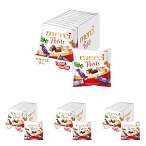 merci Petits Chocolate Collection - 4 x 12 x 125g (48 x 125g) - Mix of ...