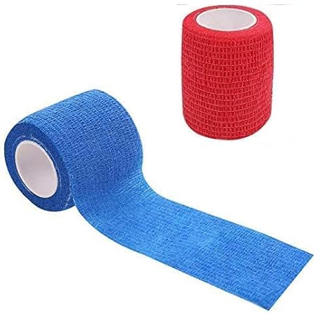 Amazon.com: PURE-AID Self-Adhering Bandage (RED) : Health & Household