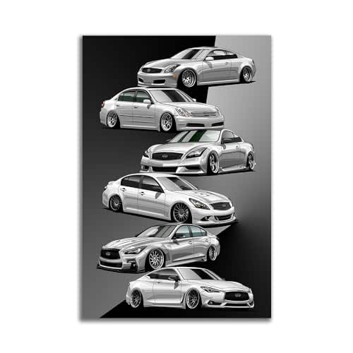 Amazon.com: JDM Import tuner Concept Art Rendering For G35 G37 Q50 Q60 ...