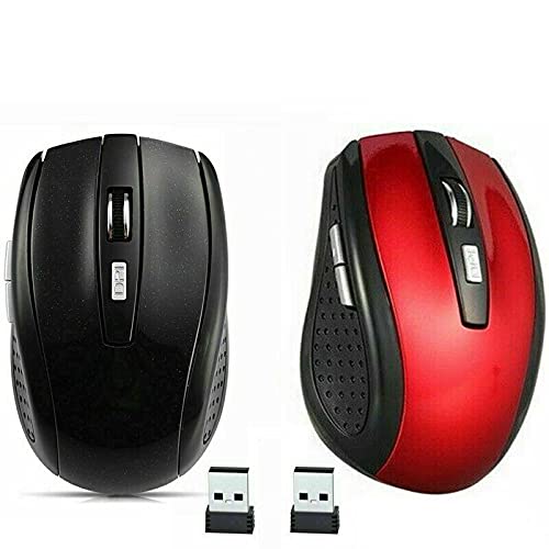 Amazon.in: Buy 2x PACK Nano 2.4G Wireless Optical Mouse with DPI Switch ...