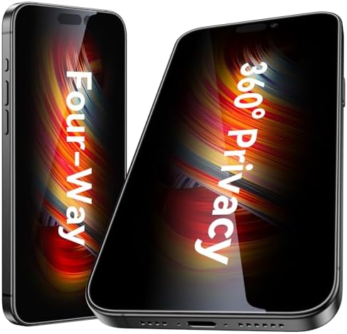 Amazon.com: WSKEN for iPhone 16 Pro Max Privacy Screen Protector - [4 ...