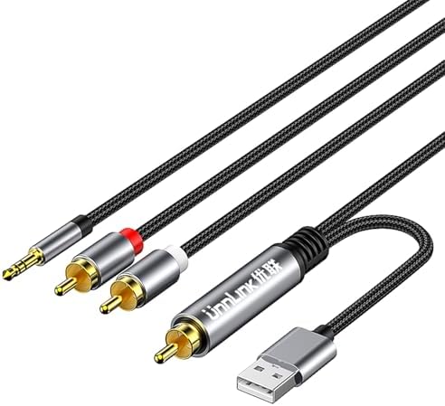 Amazon.com: ÜnnLInk Digital Coaxial to RCA/3.5mm Audio Cable 4.92FT/1 ...