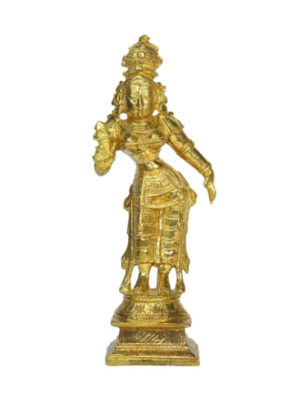 Buy Brass Goddess Bhu Devi Brass Statue Online at Low Prices in India ...