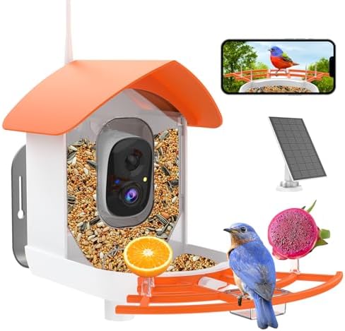 Amazon.com : Oneware Wild Bird Feeder Camera, Smart Motion Activated ...