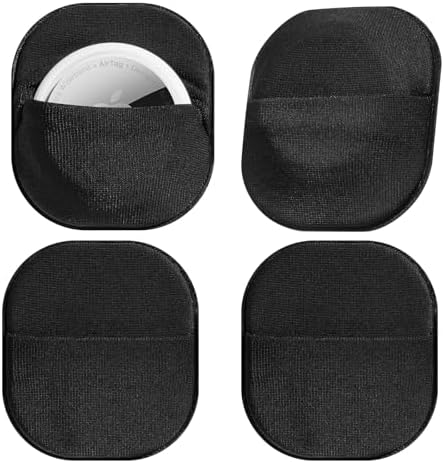 Amazon.com: CaSZLUTION for AirTag Holder 4 Pack - Slim Adhesive Sticker ...