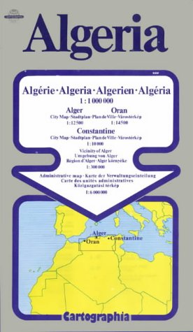 Amazon | Algeria (Cartographia World Travel Map S.) | World