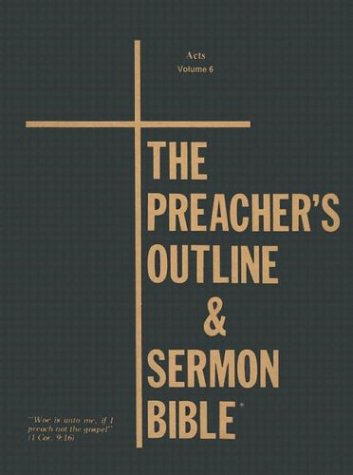 Preacher's Outline & Sermon Bible-KJV-Acts: Leadership Ministries ...