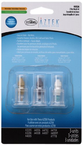 Aztek 3-Piece Value Pack Airbrush Nozzle Set : Amazon.in: Home & Kitchen