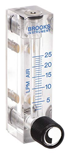 Amazon.com: Brooks Instrument Flowmeter 2510A2A16SVVT, 2-25 LPM Air, 5% ...