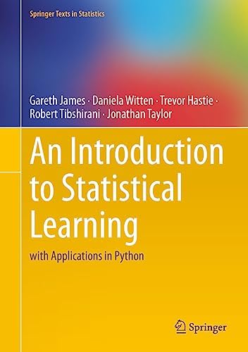 Amazon.com: An Introduction to Statistical Learning: with Applications ...
