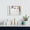 Amazon.com: AAZZKANG Mirrors for Wall Rectangular Metal Frame Mirror for Farmhouse Bathroom ...