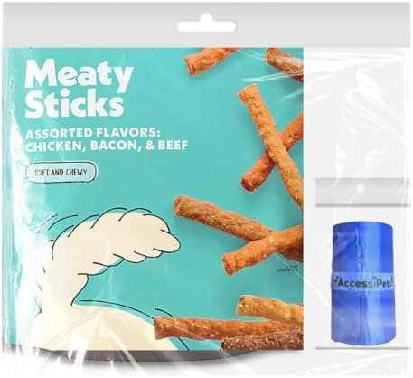 Amazon.com : AccessiPets Dog Treats Bundles for All Sized Dogs, Soft Chews Jerky Treat Variety ...