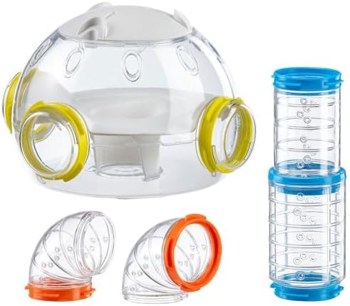 Ferplast Hamster Tube Set, Hamster Cage Accessory, Total 9 pieces ...