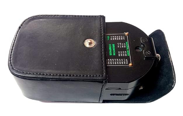 Working Brass Brunton Pocket Transit Compass with Leather Case, Brunton ...