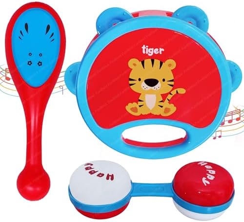 FunBlast Rattles Toys for Babies- Pack of 3 Pcs Shaking, Rattle ...