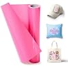 Amazon.com: Amavinyl Pink HTV Heat Transfer Vinyl 12" x10Ft Roll ...
