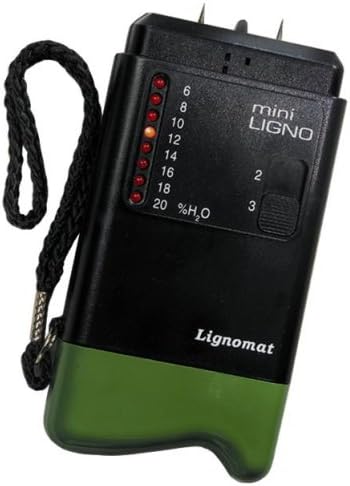 Lignomat 6% to 20% Pin LED Wood Moisture Meter - Lignomat Moisture ...