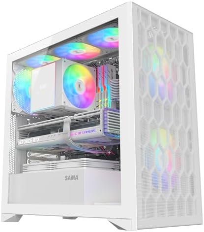 Amazon.com: Okinos Aqua 93, ATX PC Case, Tempered Glass Top & Front ...