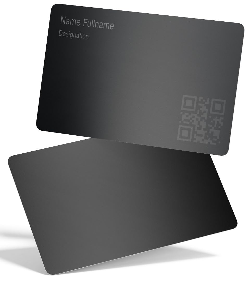 Customised Metal NFC Business Card, Digi Business Card, Personalised ...