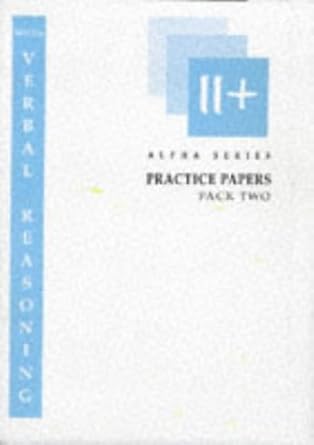 11+ Verbal Reasoning (Alpha Series): 9781874724063: Amazon.com: Books