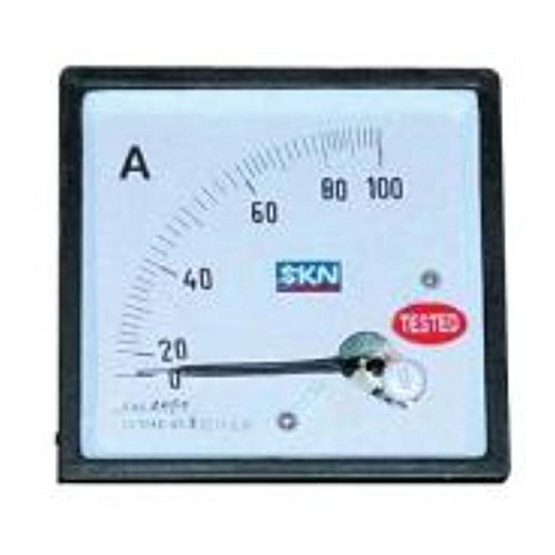 Buy BENTEX SKN 96mm Square Flush AMP Meter (Range: 0-60 to 0-100A ...